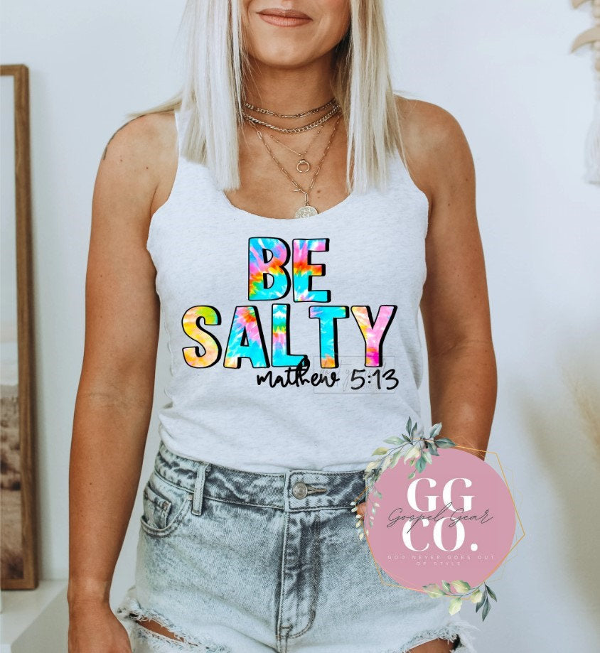 Be Salty - - Jesus Tee - Christian Apparel - Graphic Tee - Christian G ...