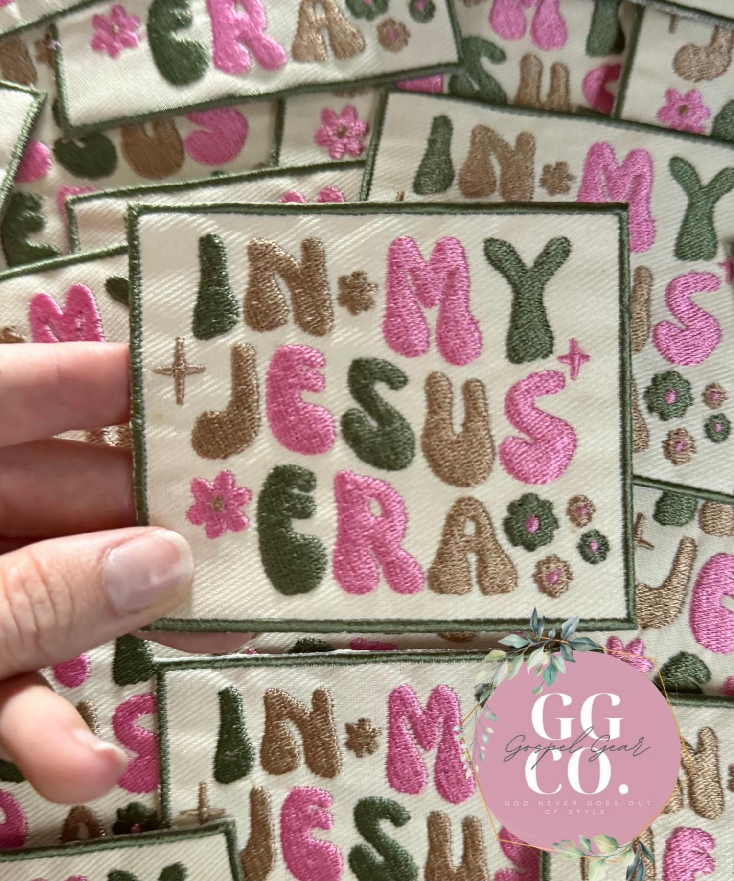 In My Jesus Era Patch, Christian Hat Patch, Embroidered Patch, Trucker ...