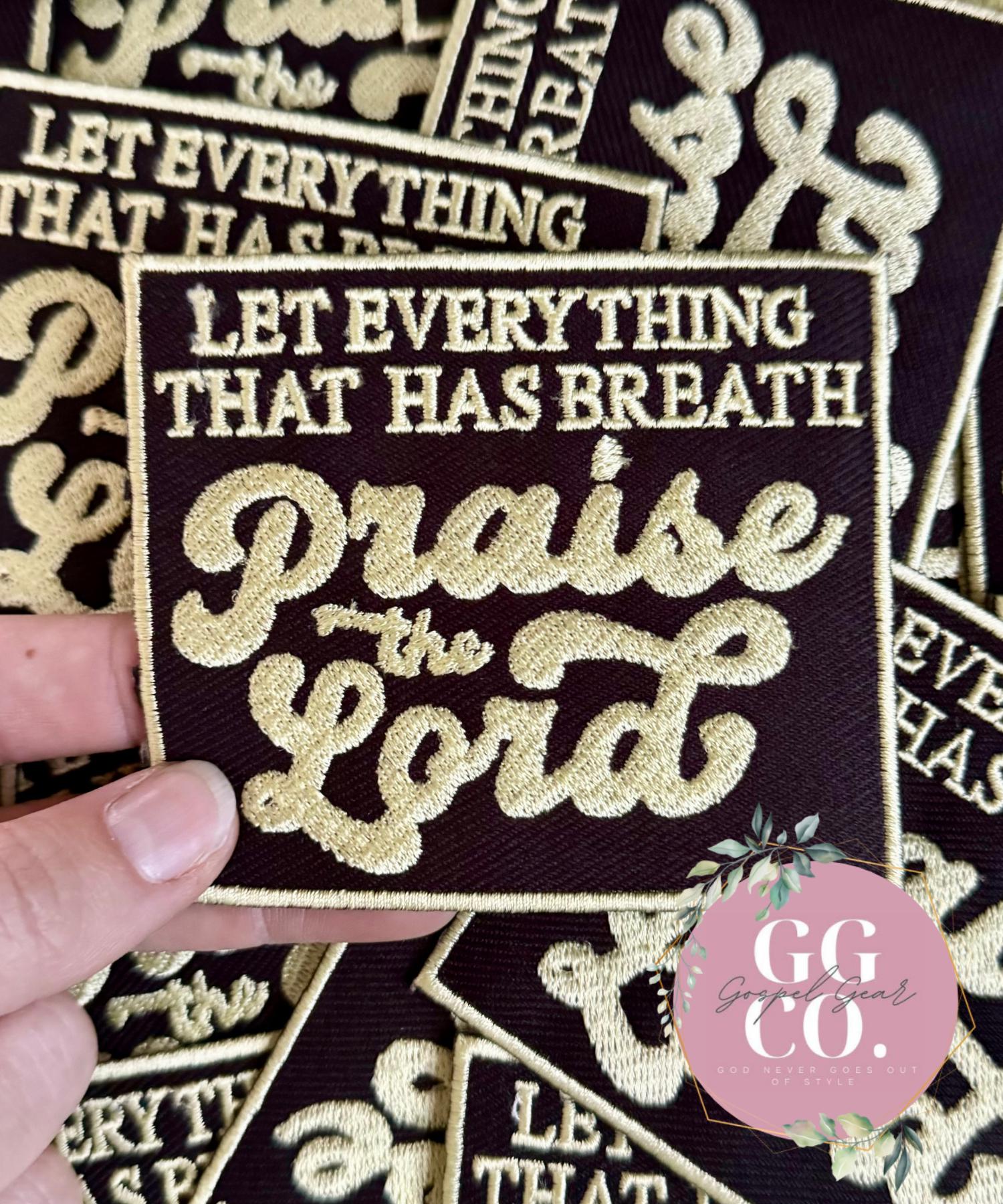 Praise The Lord Patch, Christian Hat Patch, Embroidered Patch, Trucker ...