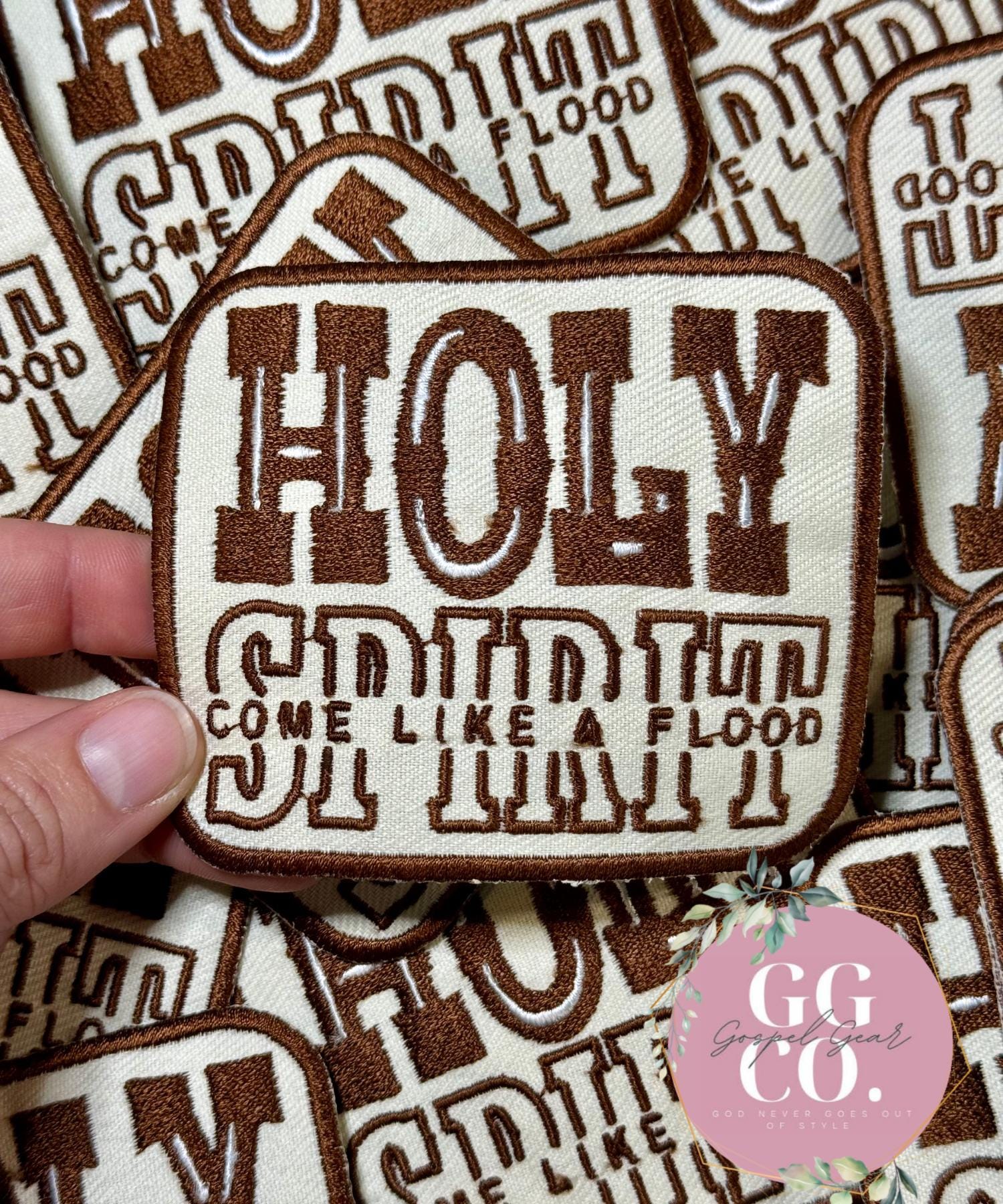 Holy Spirit Patch, Christian Hat Patch, Embroidered Patch, Trucker Hat ...